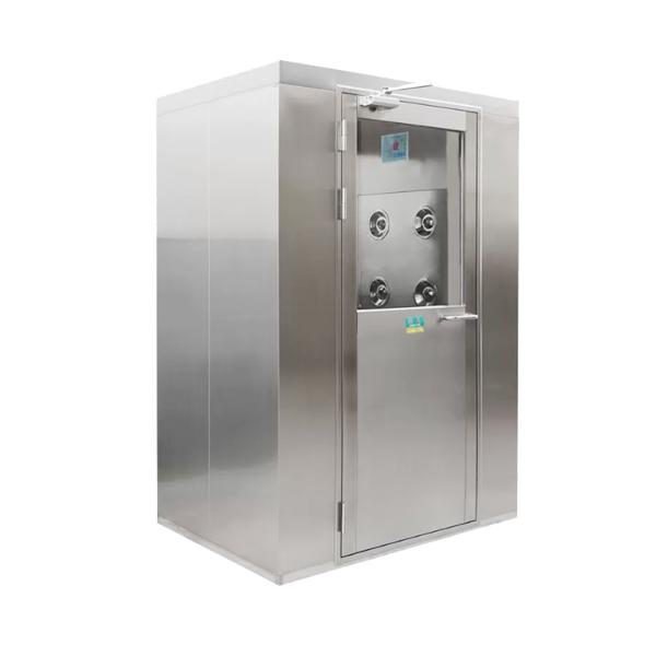 Quality Modular Air Shower Room Customized Size Double Doors Interlock Air Shower Clean for sale