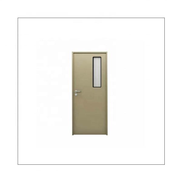 Quality Polymer Hospital Security Clean Room Door Customized Color Automatic Hermetic for sale