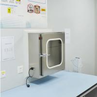 Quality 220V Clean Room Dynamic And Static Pass Box 300MM Clean Room Pass Through Box for sale