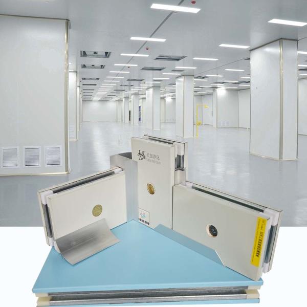 Quality Building Cleanroom Rock Wool Sandwich Panel Polyurethane 100mm 150mm for sale