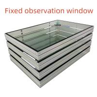 Quality Laboratory Fire-resistant Double-layer Hollow Glass Windows Hospital Corridor for sale