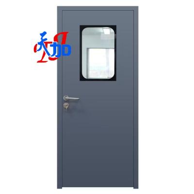 Cina porta della stanza pulita con una costruzione in acciaio inossidabile resistente, dimensioni personalizzabili per adattarsi a varie specifiche della stanza pulita in vendita