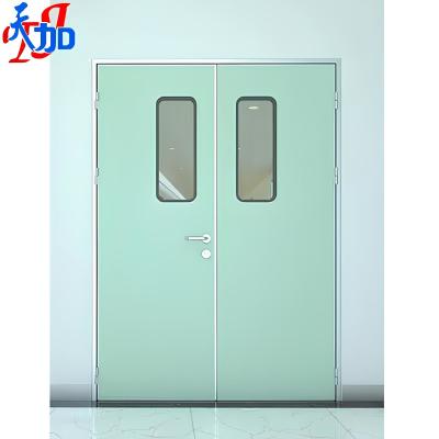 China Hoge prestaties ziekenhuis beveiliging schoonkamer deur aangepast kleur automatische hermetische deur Te koop