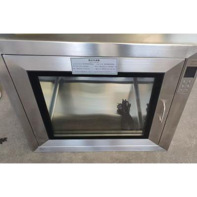 China 250W Consumption Pass Box in 600mm X 600mm X 600mm Size for Sterile Environments for sale