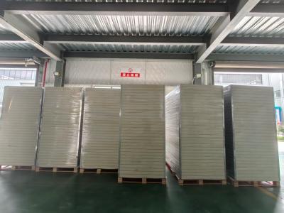 China Painel de Parede para Sala Limpa de Alto Desempenho com Núcleo de Magnésio e Lã de Rocha, Espessura de 75mm à venda