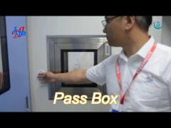 high performance electronic dust free cleanroom interlock pass box