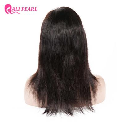 China Brazilian Silky Straight 360 Lace Frontal Closure 8A Grade Natural Color for sale