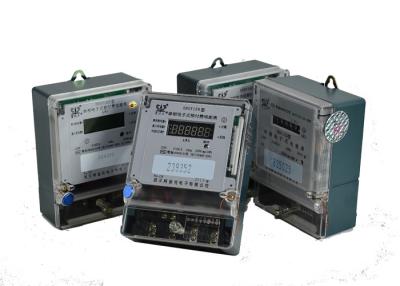 Cina Metro pagato anticipatamente carta di IC dei cavi pagato anticipatamente protezione di monofase due del sistema di misura di sovraccarico in vendita