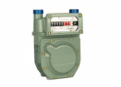 Cina G1.6 contatore del gas pagato anticipatamente caso d'acciaio, carta elettronica di IC del contatore del gas in vendita