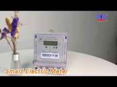 Single Phase Smart Electric Meter 50 / 60Hz NB - IoT Wireless High Accuracy