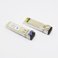China Hot Pluggable 10km 10G SFP+ Optical Transceiver Single Mode For SDH Networks for sale