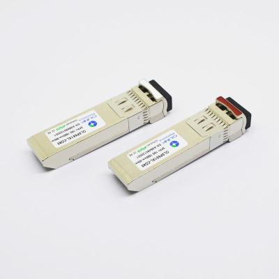 Cina Fibra compiacente di singolo modo del ricetrasmettitore 100km della fibra dello ZR 10G SFP+ di MSA in vendita