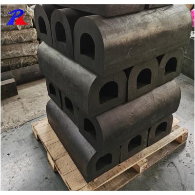 China Custom Nonstandard D Type Marine Dock Fenders Rubber Dock Bumpers Damper for Boats for sale