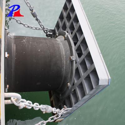Cina Fender in gomma a super tamburo per la protezione di banchina/nave migliore prestazione in nero/grigio in vendita