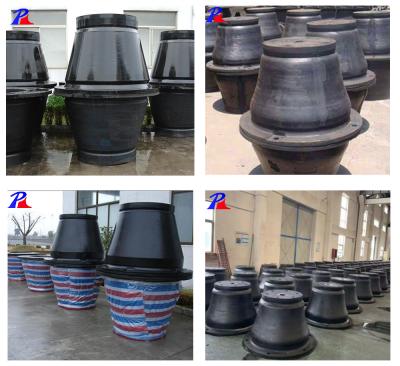 China OEM/ODM Acceptable Super cone type marine fender rubber fender cone700 for dock protection for sale