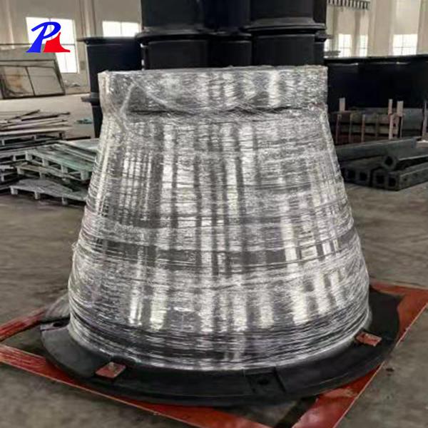 Quality Made Fender Super Cone Rubber Dock Cone Fender for Port Anti-abrasion in Black for sale
