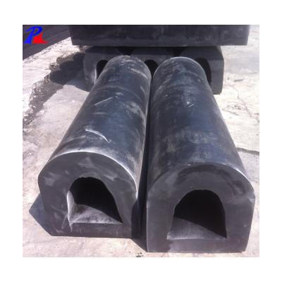 Cina CCS/BV/SGS/ABS Certificato D tipo gomma Dock Fender con materiale di gomma naturale in vendita