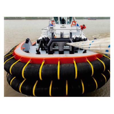 China Tugboat Cylindrical Rubber Fenders Customized Size for Marine Applications Online for sale