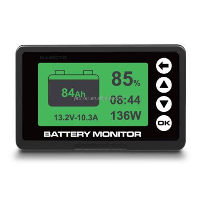 China 500A Smart Shunt Lithium Battery Pack Monitor 0-80V With Current Indicator Display for sale