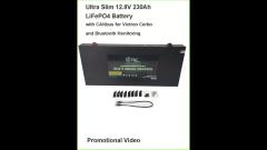 ?? Ultra Slim 12.8V 230Ah LiFePO₄ Battery — Space-Saving Power Solution ??