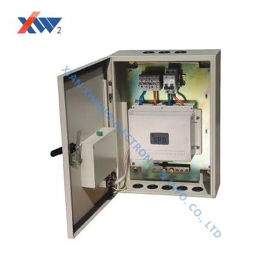 China 105K385C60 40kA  100kA AC single-phase two-stage tandem lightning protection box for sale