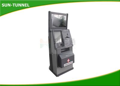 China Multi Purpose Medical Check In Kiosk Interactive , 500G Drive Self Service Photo Kiosk for sale