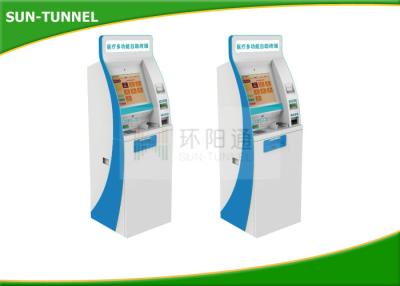 China All in one cash payment kiosk Machine , RoHS Self service kiosk multifunction for sale