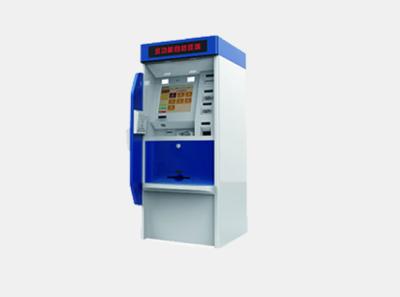 China Free Standing Touch Screen Self Service Payment Kiosk Cash Acceptor For Airport for sale