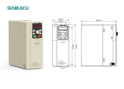 Cina Azionamenti dell'invertitore di CA del convertitore di frequenza di vettore di 50HZ 60HZ 5.5KW 7.5KW 11KW in vendita