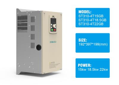 China Inversor trifásico da frequência 20HP, movimentação variável da frequência para o motor de 3 fases à venda