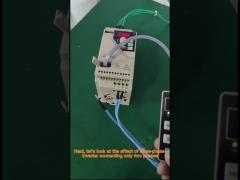 ABS PC Micro Drive VFD , 220V 0.75KW Three Phase Variable Frequency Drive