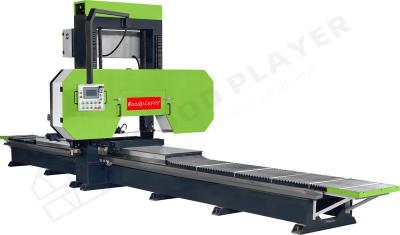 China WP800*4000 Gantry Horizontal Fast Saw Woodworking Machinery Woodworking Cutter Running Saw for sale
