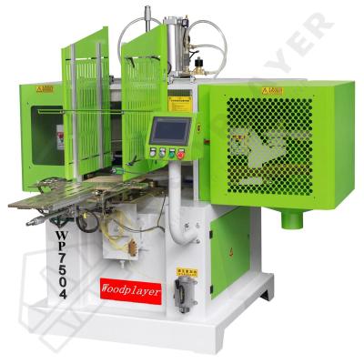 China WP7504-SA Auto Double Shafts Copy Shaper (Channeling Sand) Profiled Milling Woodworking Machine for sale