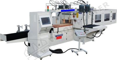 China WP6460*250 CNC Four-Cutters Double Sided Router Woodworking Machinery Solid Wood Panel Furniture Equipment for sale