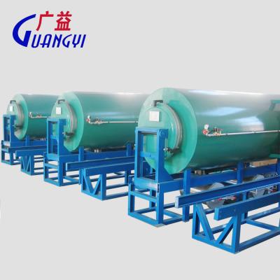 China vacuum calciner for clean PA/PE/PP/HDPE material from the spinneret in textile industry for sale