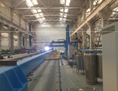 Pipe bending and welding machine Bent pipe- Flange automatic welding system