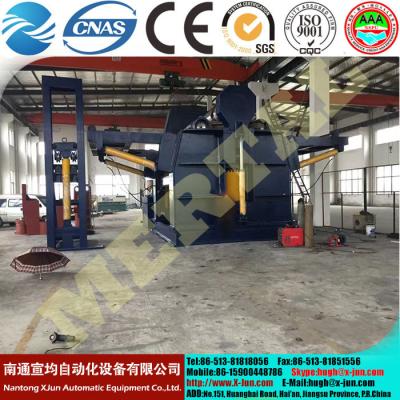 China Hydraulic CNC Plate rolling machine  4 Roll Plate Rolling Machine with CE Standard for sale