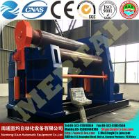 China Ce Approved CNC Plate Bender Rolling Machine Hydraulic CNC Four Roller Panel Rolling Forming Machine for sale