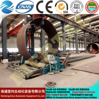 The discount! MCLW12SCX-6x2000 CNC full CNC four roll plate bending machine,plate rolling machine