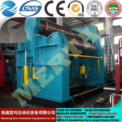 China CNC Machine MCL W11STNC on a fully hydraulic CNC small roller Universal plate bending machine for sale