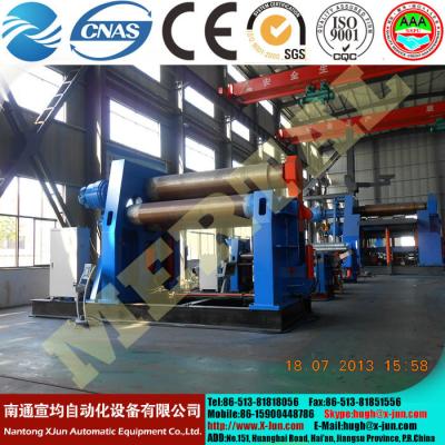 China CNC Machine MCL W11STNC on a fully hydraulic CNC small roller Universal plate bending machine for sale