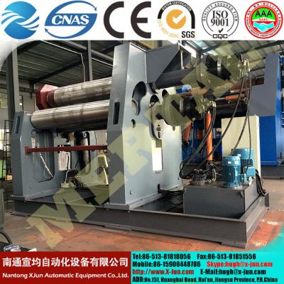 China CNC machine MCLW12XNC-60*3000 large hydraulic plate bending/rolling machine for sale