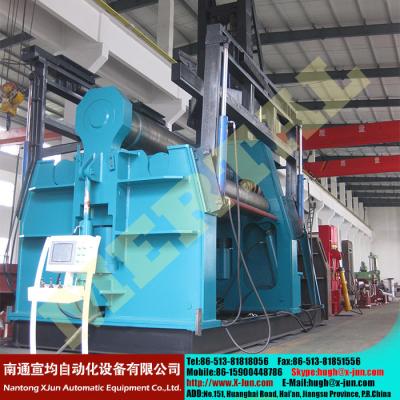MCLW12CNC-16*3000 Oil tanker special-purpose 3 plate rolling machine,plate bending machine