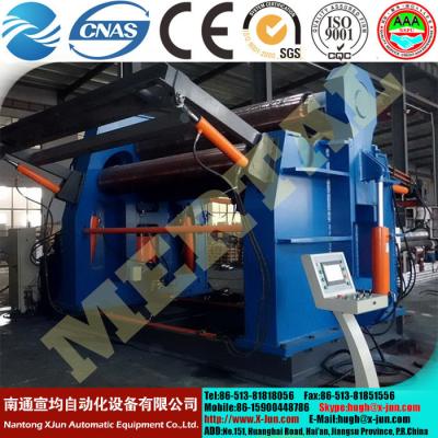 China hydraulic plate rolling machine, hydraulic plate bending machines, heavy duty plate rolls, plate bending rolls suppliers for sale