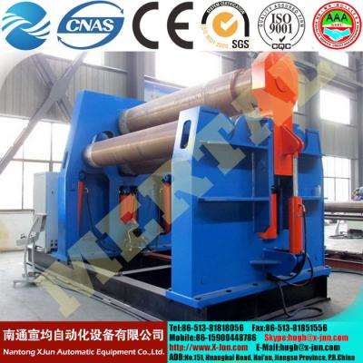 China MCLW11SNC-16*3000 Oil tanker special-purpose 3 plate rolling machine,plate bending machine for sale