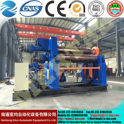 China Hydraulic CNC Plate Rolling Machine 4 Rolls Plate Rolling Machine with CE Standard for sale