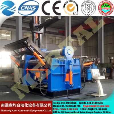 China Hydraulic CNC Plate Rolling Machine 4 Rolls Plate Rolling Machine with CE Standard for sale