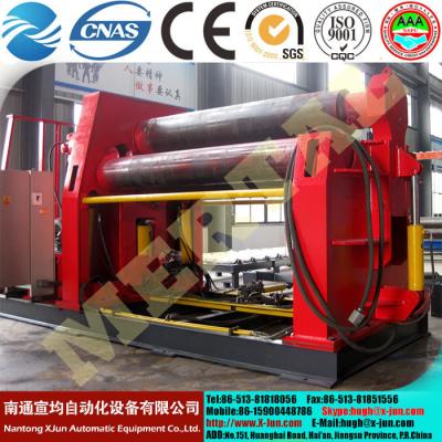 China CNC machine Hydraulic CNC Plate rolling machine /4 Roll Plate Rolling Machine with CE Standard for sale