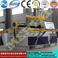 China Ce Approved CNC Plate Bender Rolling Machine Hydraulic CNC Four Roller Panel Rolling Forming Machine for sale
