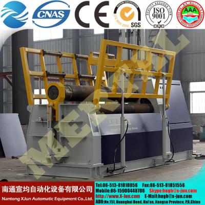 China Hydraulic Plate rolling machine /4 Roll Plate Rolling/bending Machine with CE Standard for sale